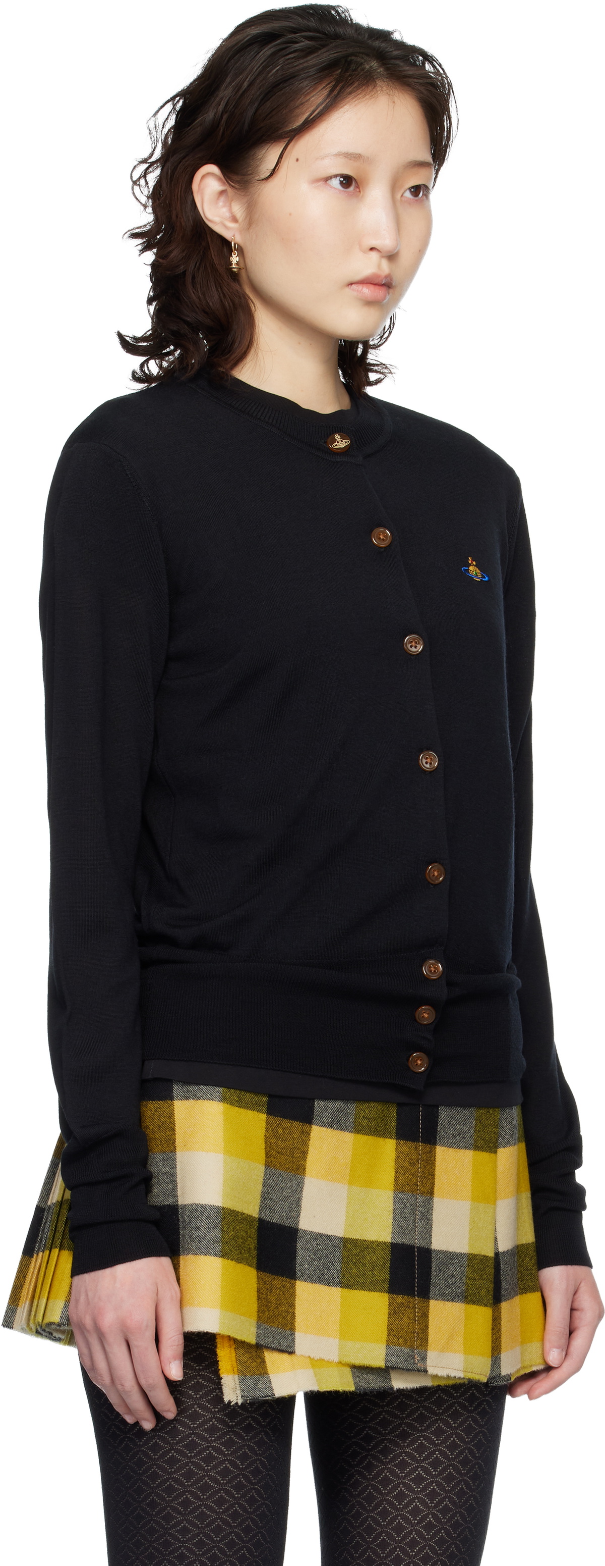 Vivienne Westwood Black Bea Cardigan Vivienne Westwood