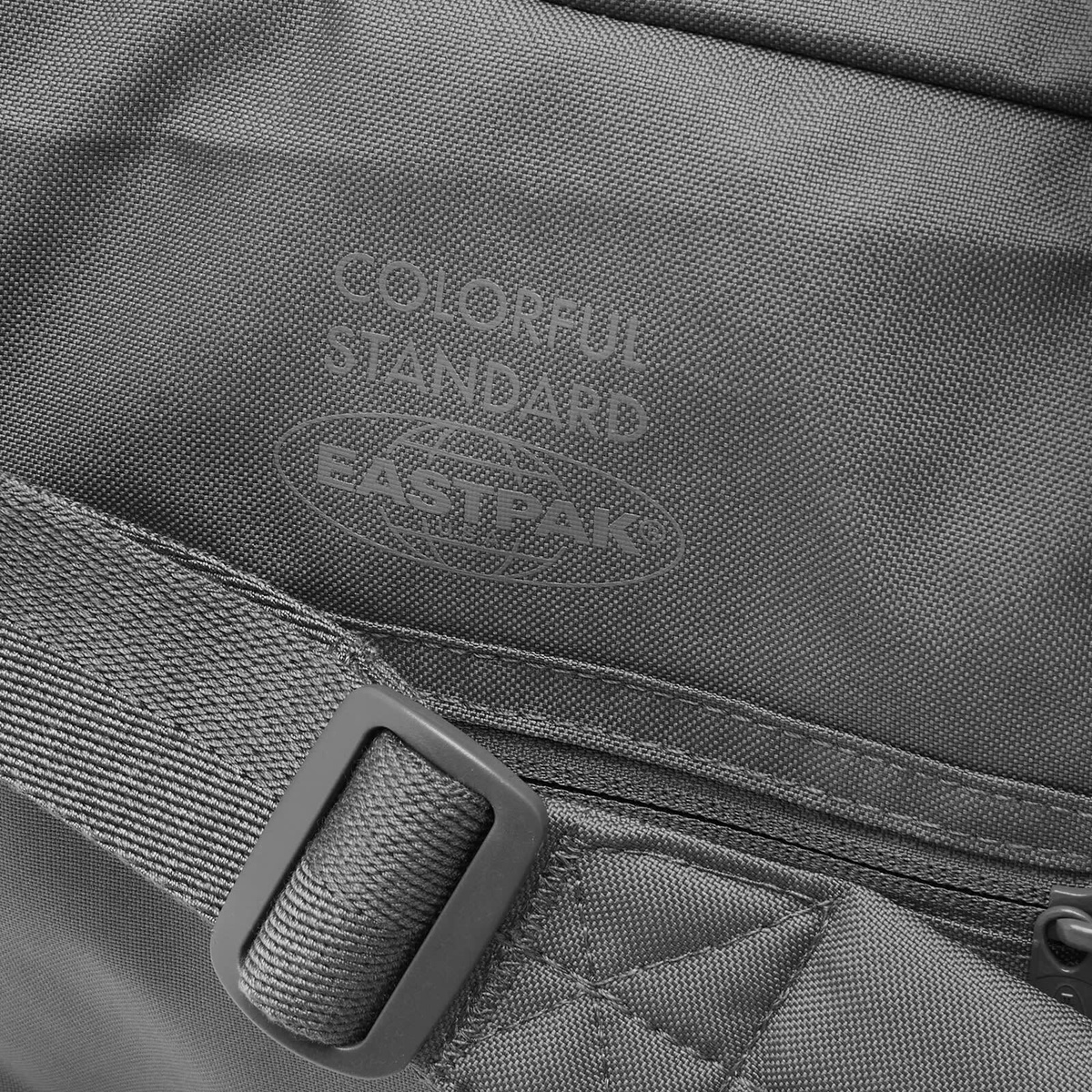 Eastpak x Colorful Standard Stand+ Duffle Bag in Storm Grey Eastpak