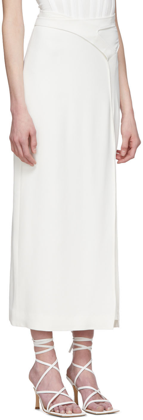 Dion Lee Off-White Interlock Skirt Dion Lee