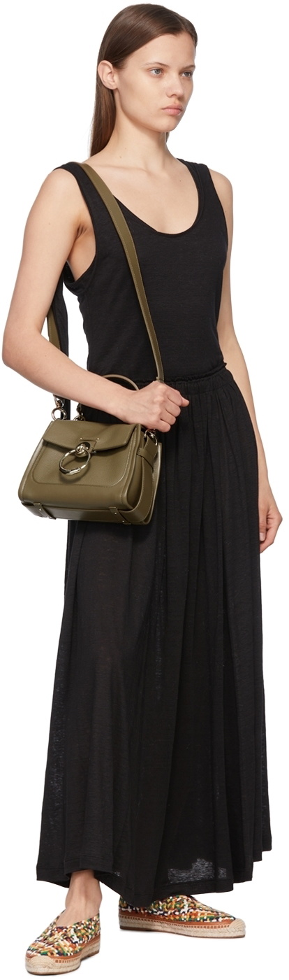Chloé Khaki Small Tess Day Messenger Bag Chloe