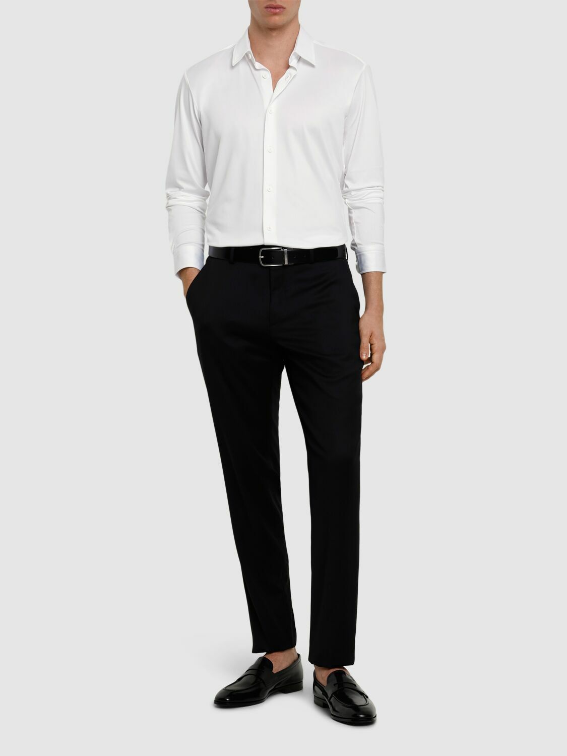 BOSS Genius Wool Drawstring Pants BOSS