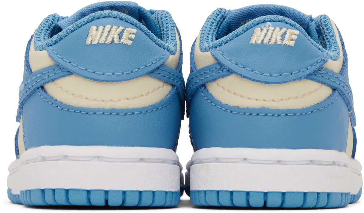 Nike Baby Blue & Beige Dunk Low Sneakers Nike