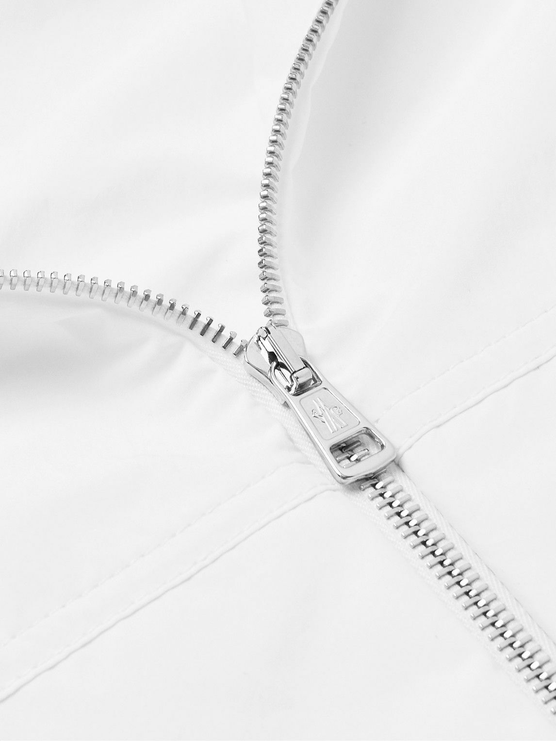 Moncler - Gales Logo-Appliquéd Shell Jacket - White Moncler
