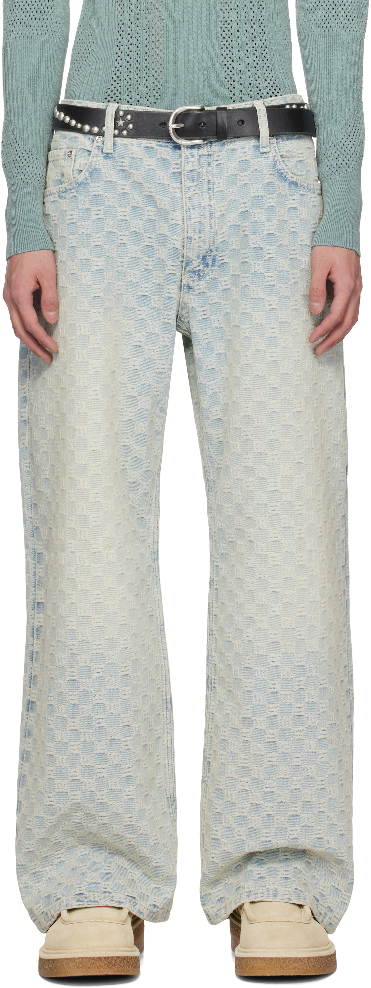 MISBHV Blue Monogram Jeans MISBHV