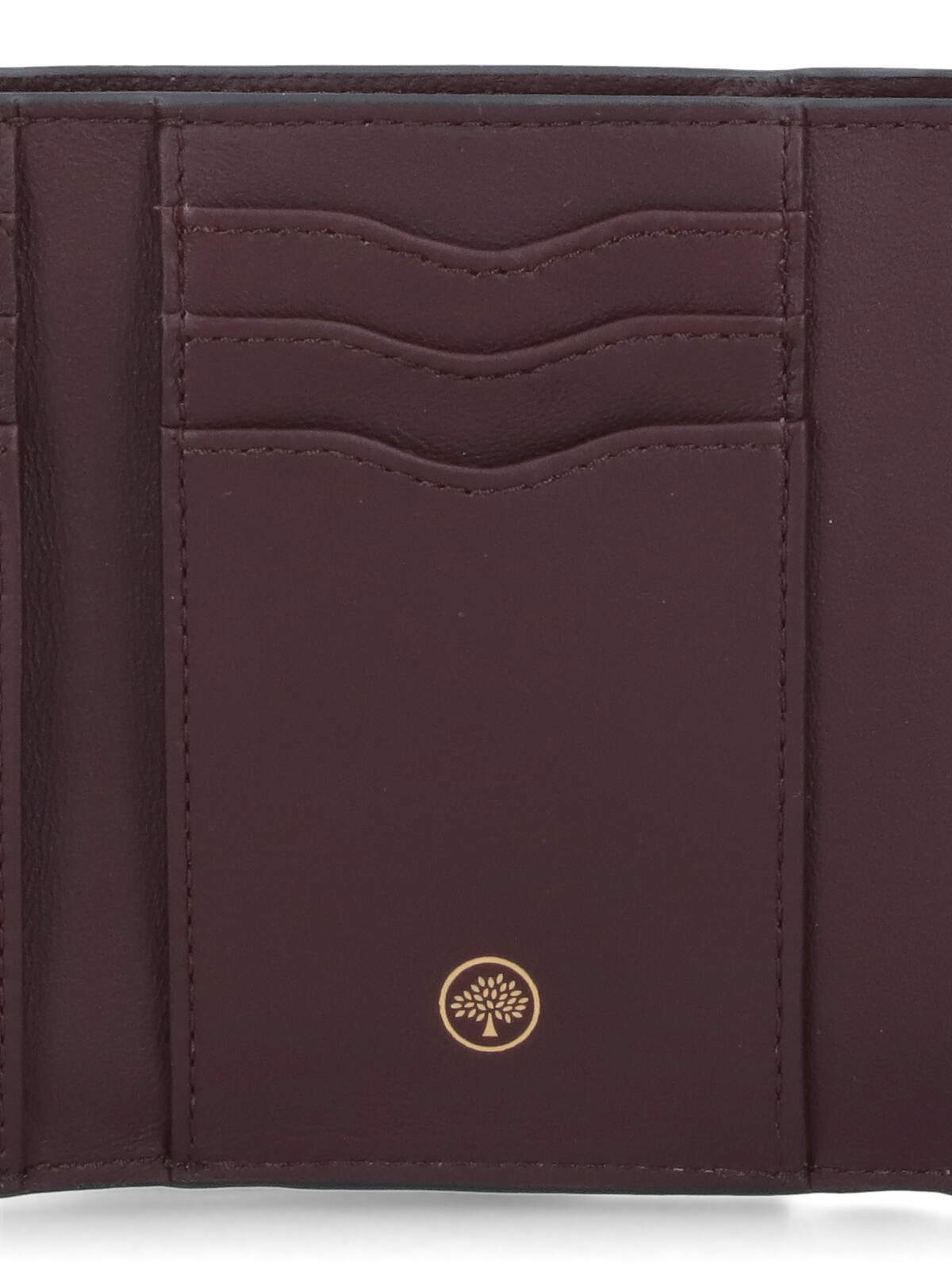 Mulberry Folded Multi-card Logo Wallet Mulberry