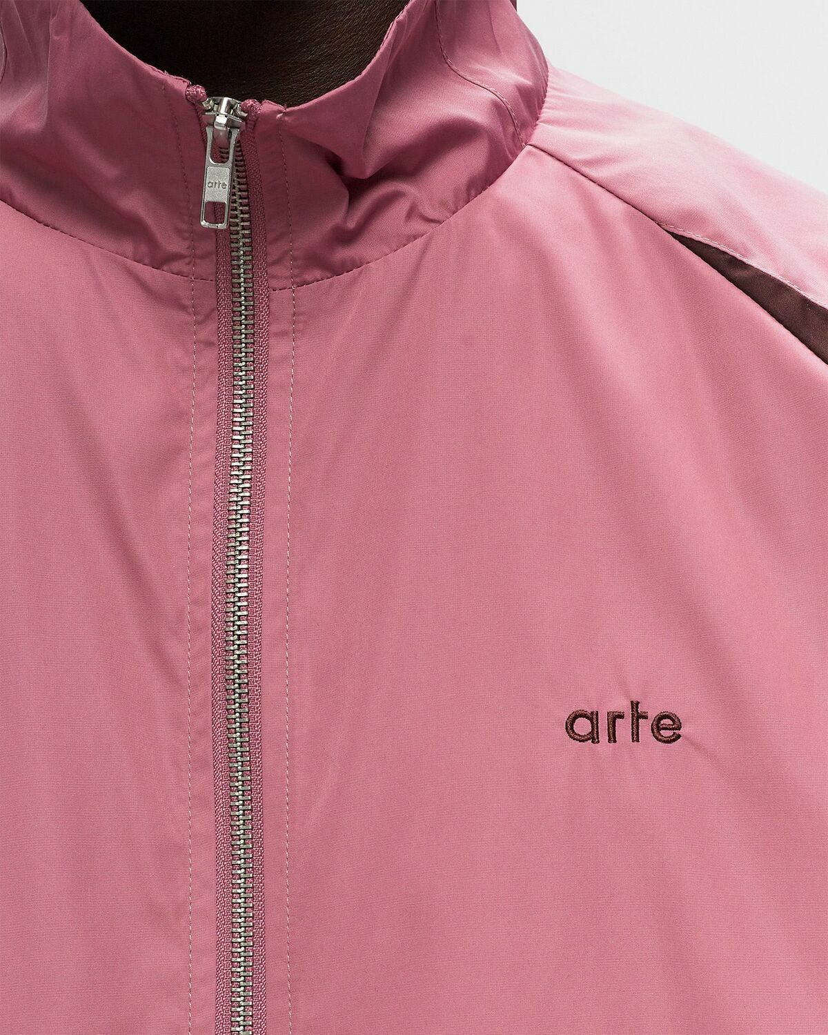 Arte Antwerp Contract Cut Track Jacket Pink Track Jackets Arte Antwerp