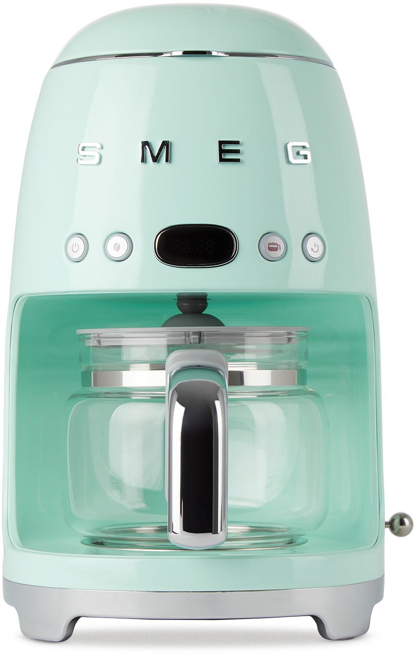 SMEG Green Retro-Style Drip Coffee Maker, 1.2 L SMEG