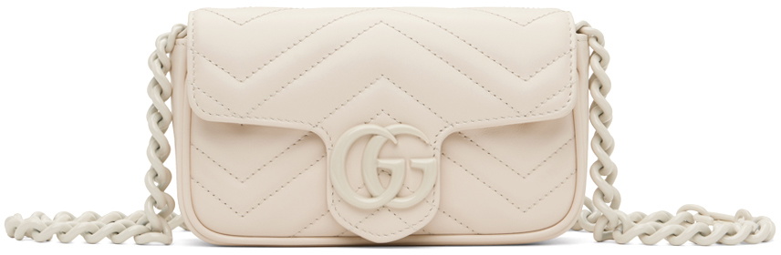 Gucci White GG Marmont Bag Gucci