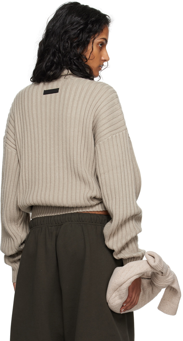 Fear of God ESSENTIALS Gray Patch Turtleneck Fear Of God Essentials
