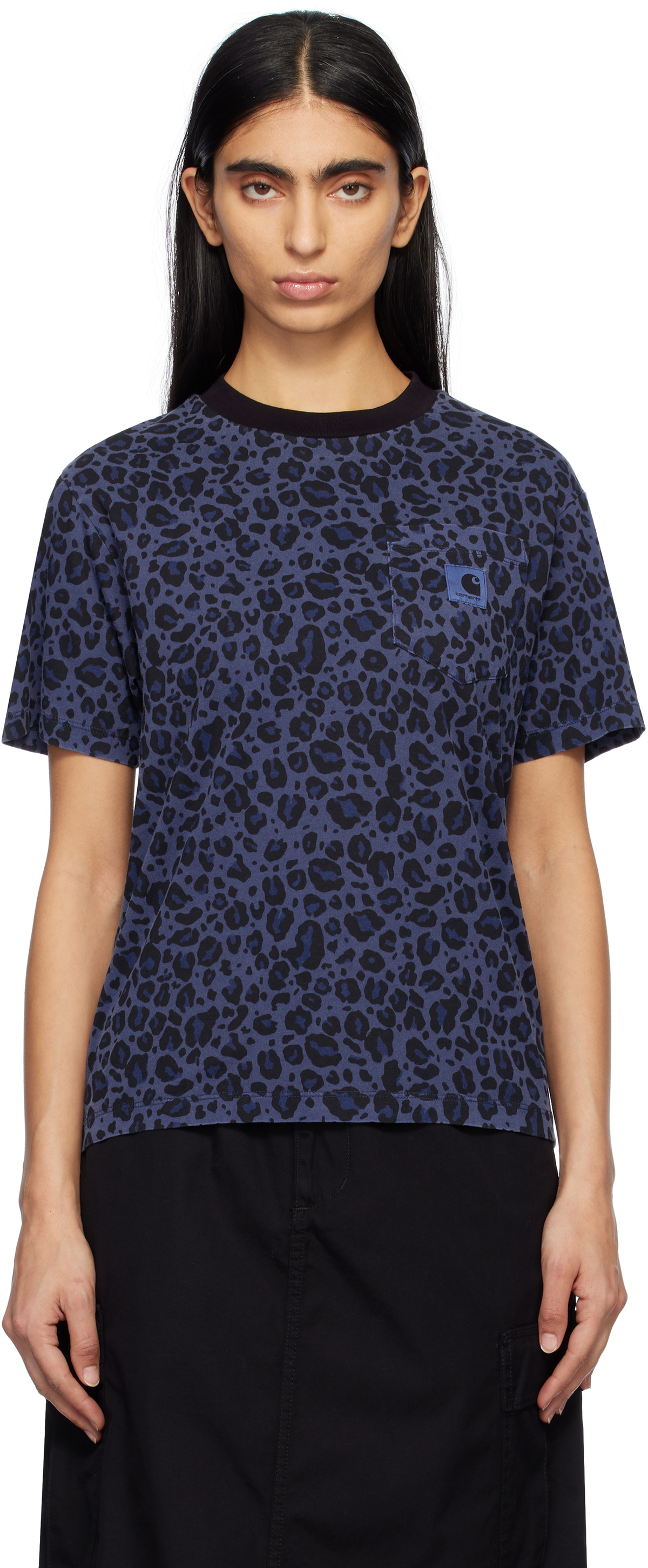 Carhartt Work In Progress Purple S/S Pocket T-shirt Carhartt WIP