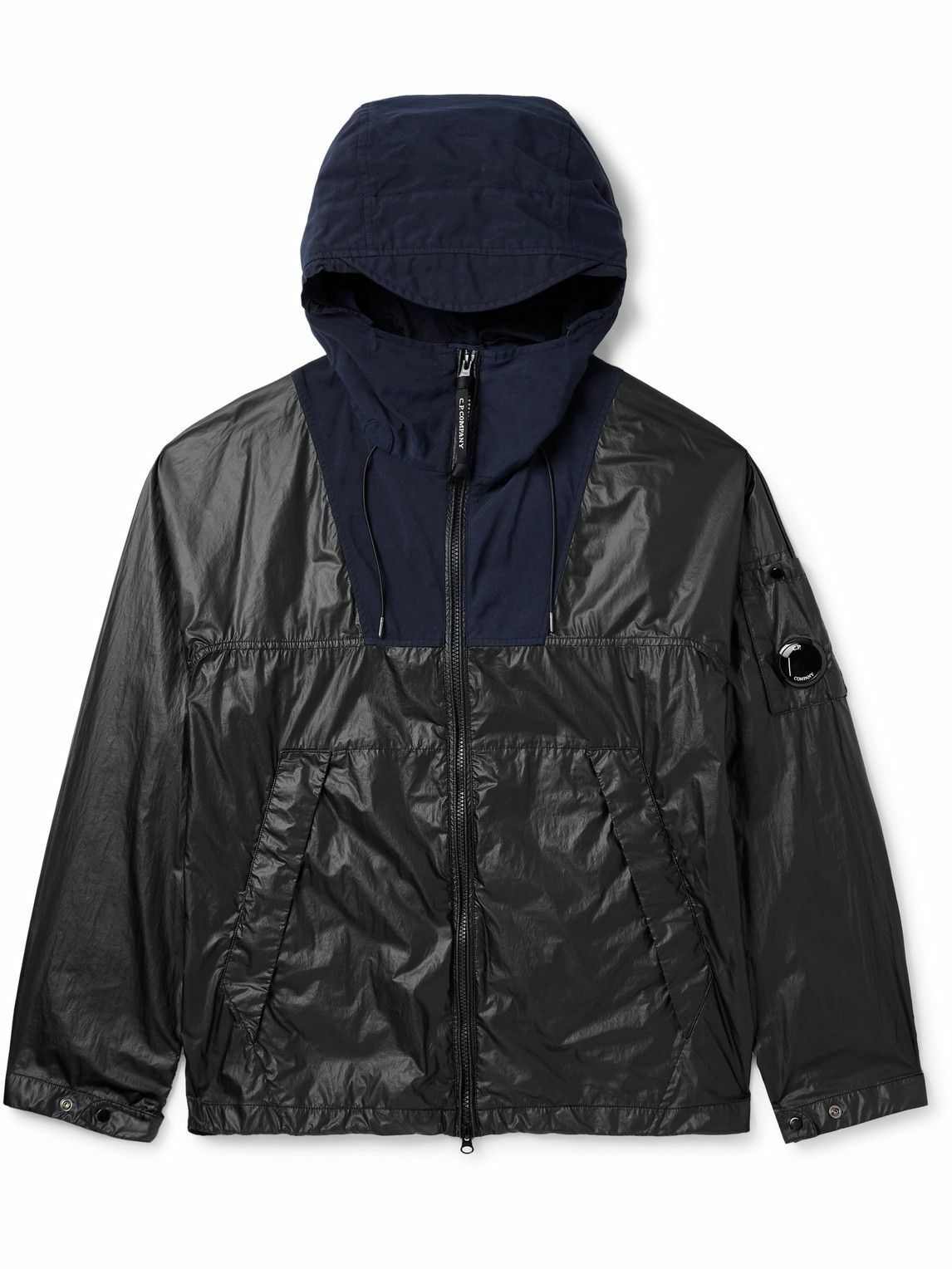 C.P. Company - Logo-Appliquéd Twill-Trimmed CS II Shell Hooded Jacket ...