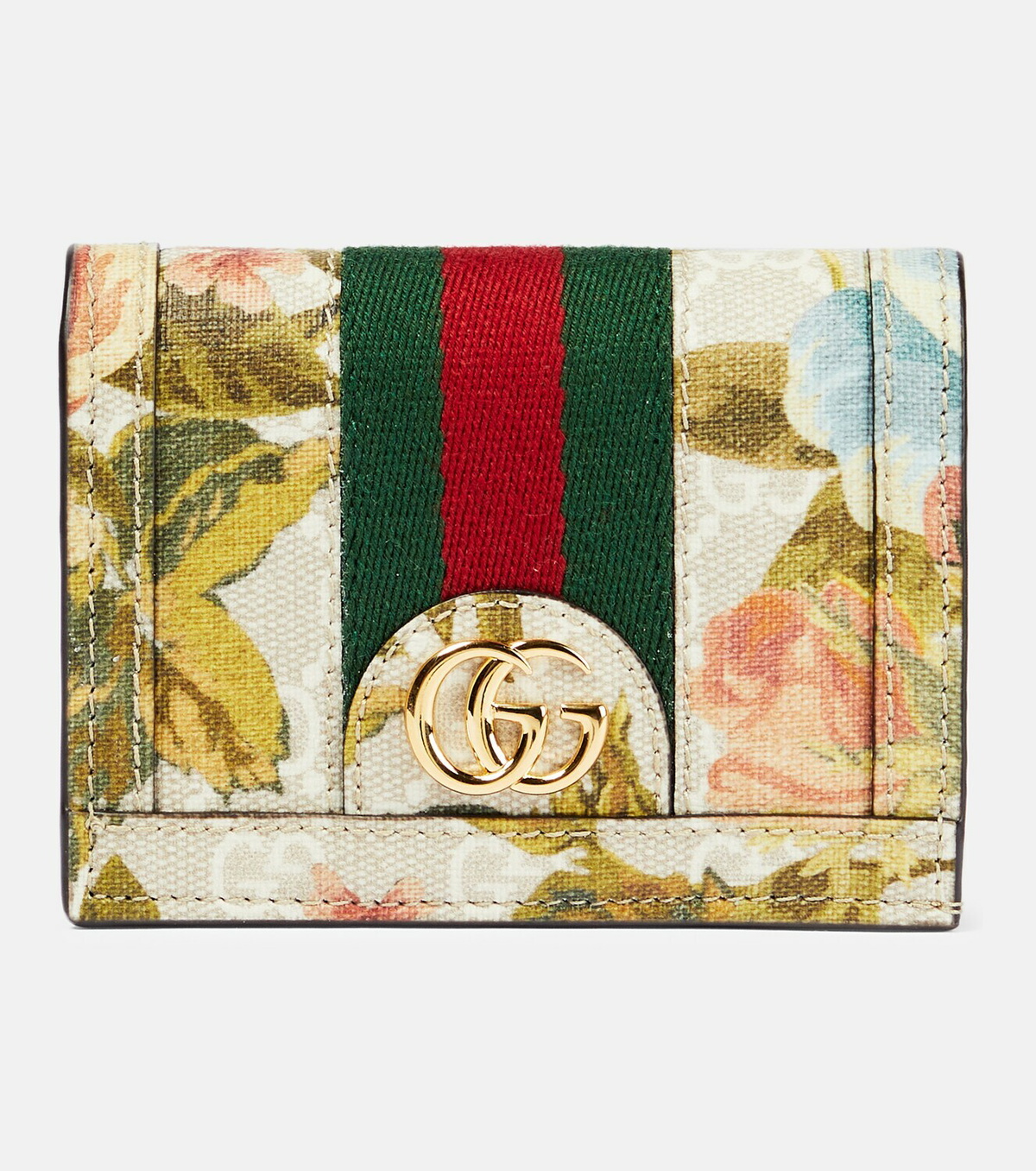 Gucci - Ophidia GG Flora canvas wallet Gucci