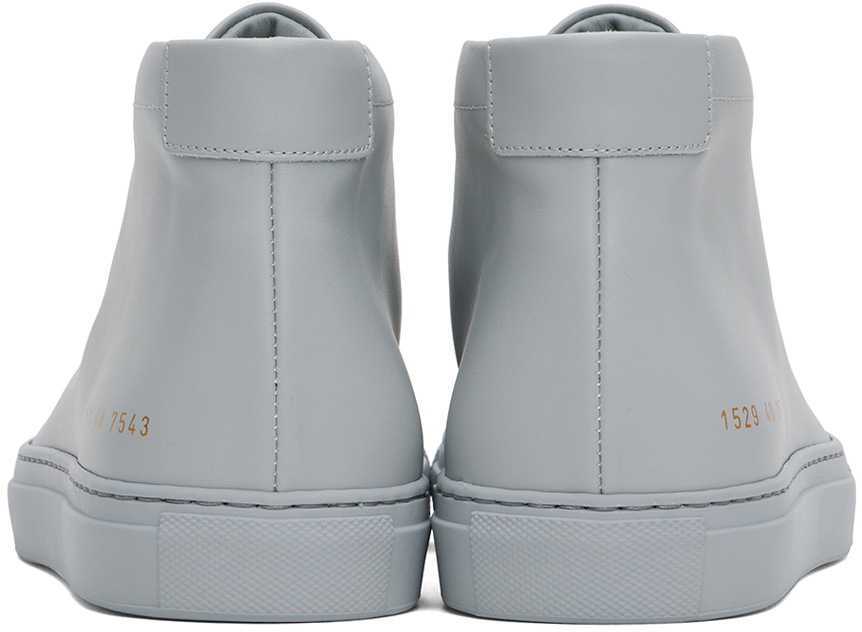 Common Projects Gray Achilles Mid Sneakers Common Projects