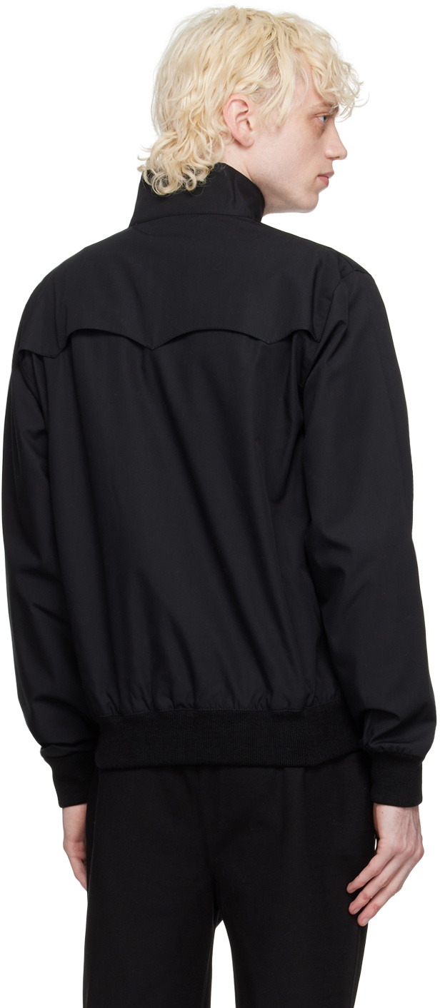 Fred Perry Black Harrington Jacket Fred Perry