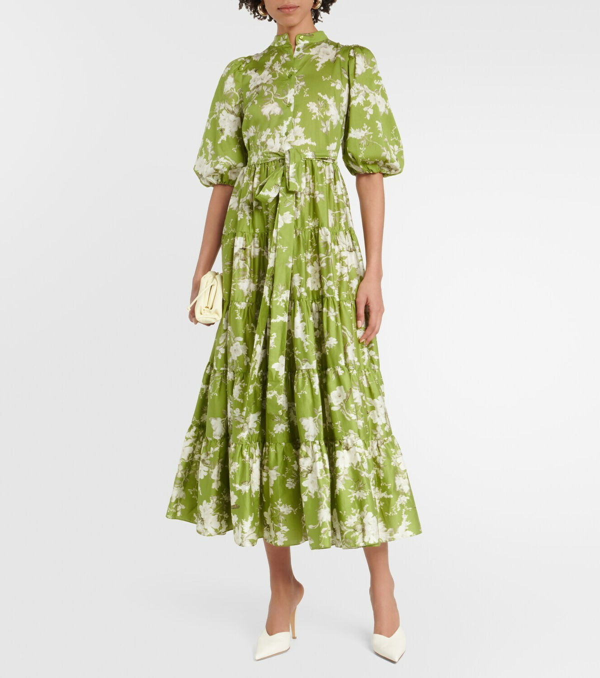 Erdem Dalia printed cotton poplin maxi dress Erdem