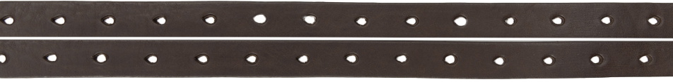 OUR LEGACY Brown Split Belt Our Legacy