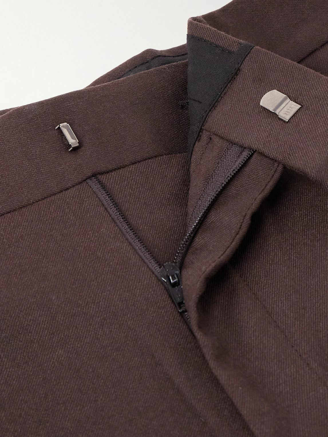 Gabriela Hearst - Sebastian Straight-Leg Wool Trousers - Brown Gabriela ...