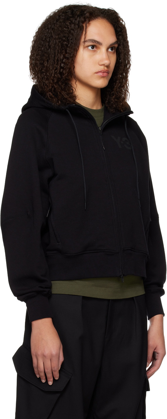 Y-3 Black Oversized Hoodie Y-3