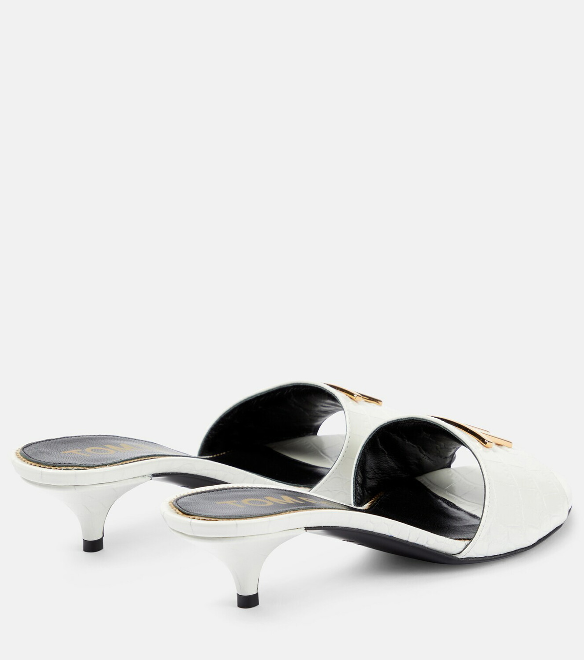 Tom Ford TF croc-effect leather mules TOM FORD
