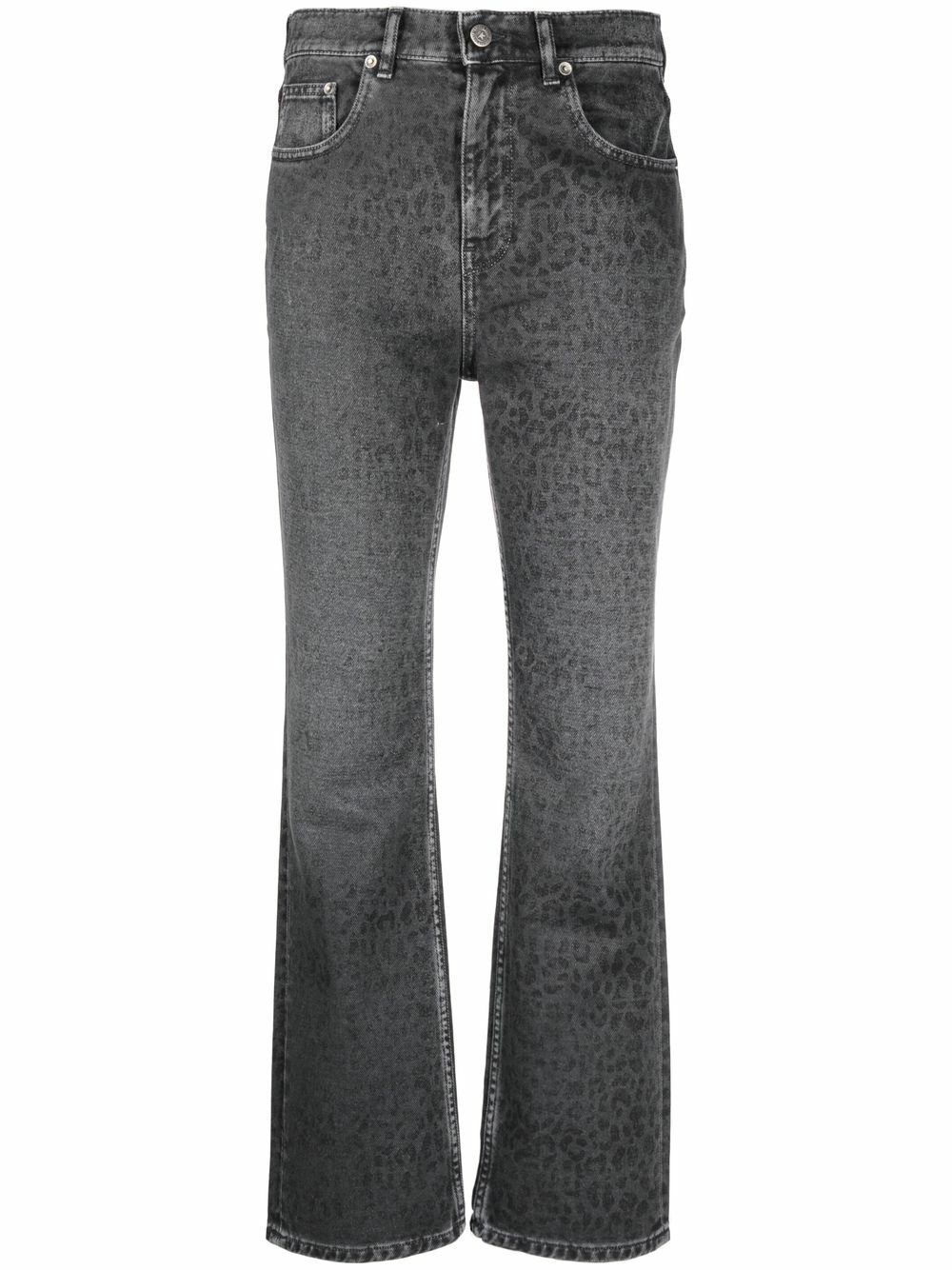 GOLDEN GOOSE - Flared Denim Cotton Jeans Golden Goose Deluxe Brand