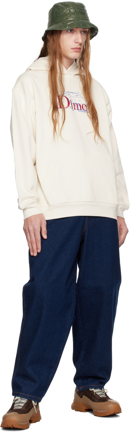 Dime Off-White Ratio Hoodie Dime