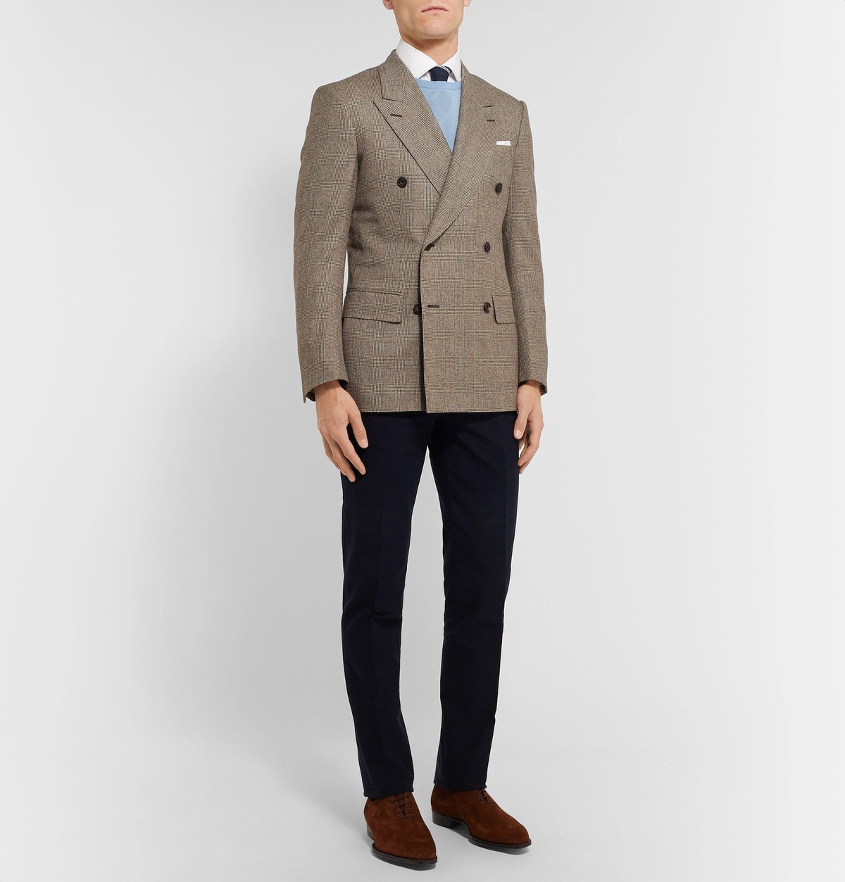 Kingsman - Cashmere Sweater - Blue Kingsman