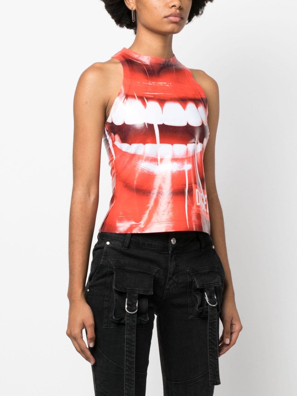 DIESEL - Printed Cotton Top Diesel