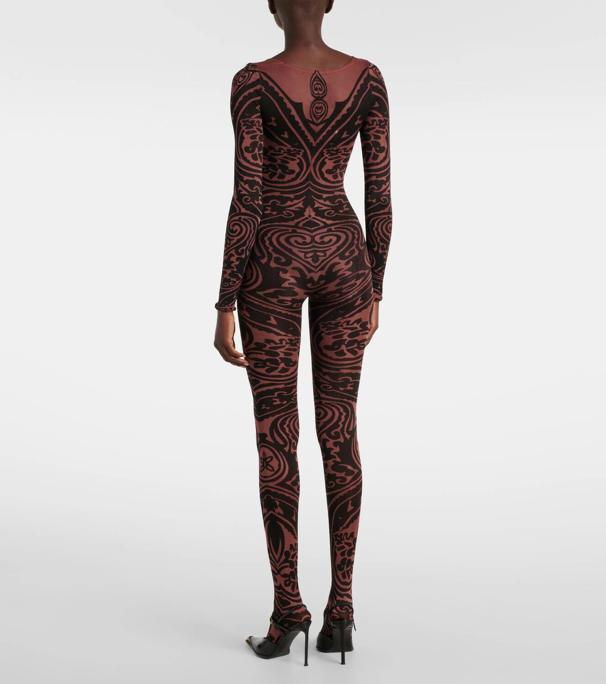 Wolford x Etro Tattoo paisley catsuit Wolford