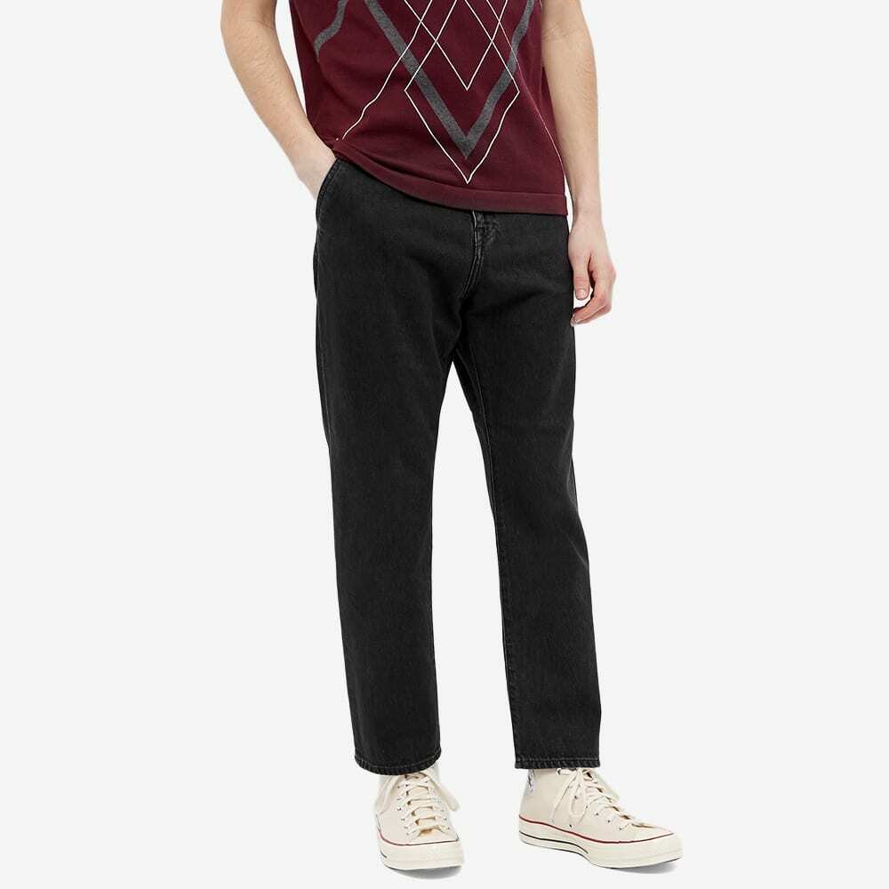 Edwin Men's Universe Cropped Pant in Black Edwin