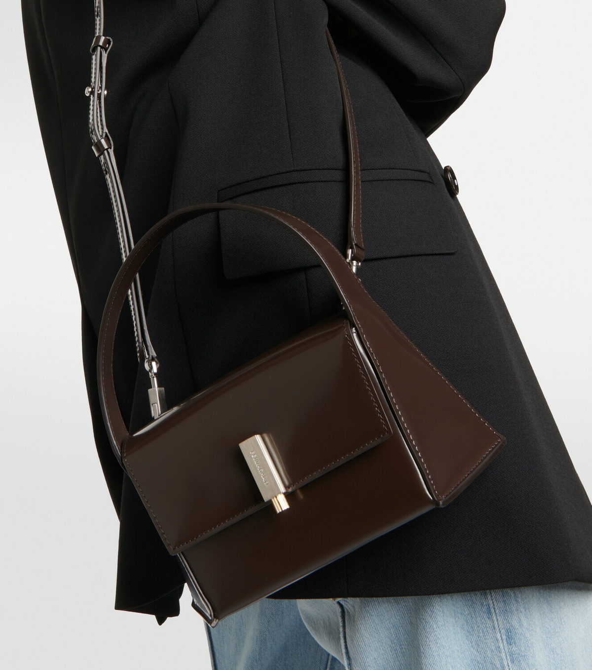 Ferragamo Prisma Mini leather shoulder bag Salvatore Ferragamo