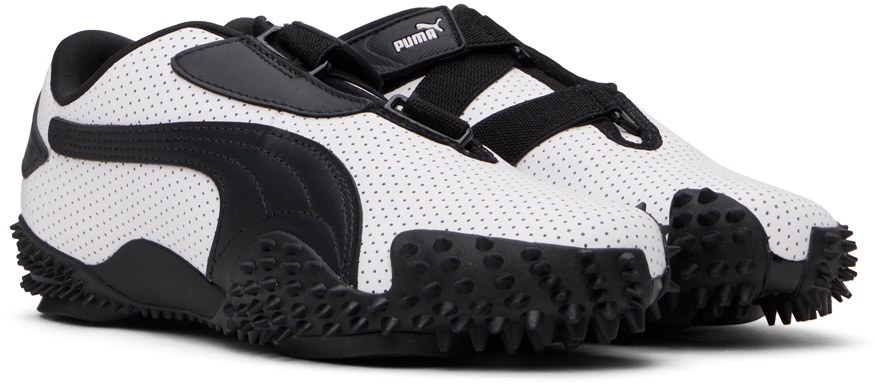 PUMA White & Black Mostro Perf Sneakers Puma