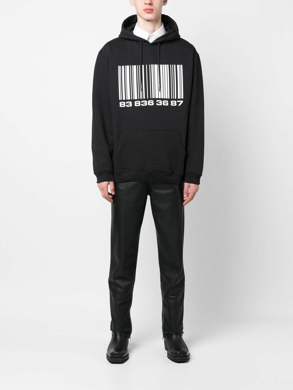 VTMNTS - Sweatshirt With Barcode Print VTMNTS