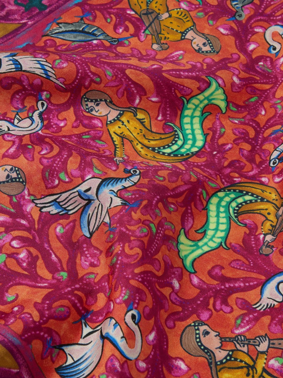 Rubinacci - Printed Silk-Twill Pocket Square Rubinacci