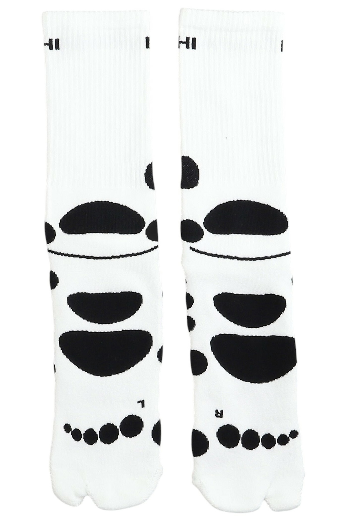 Maharishi Socks In White Cotton Maharishi