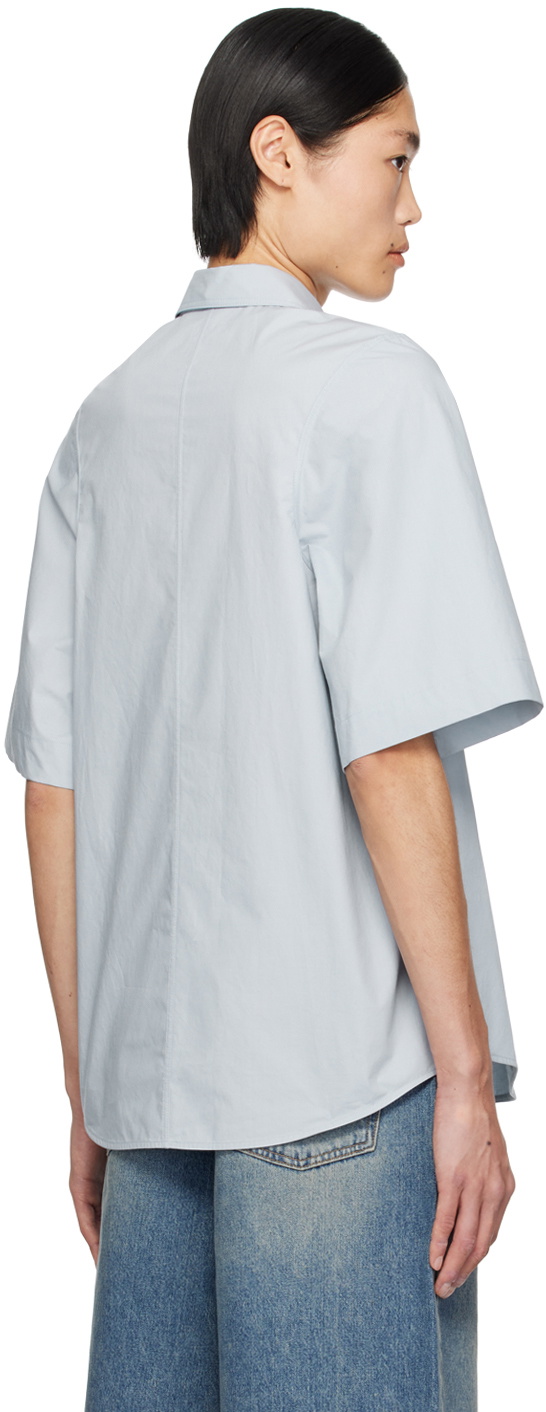 LOW CLASSIC Blue Button Shirt Low Classic