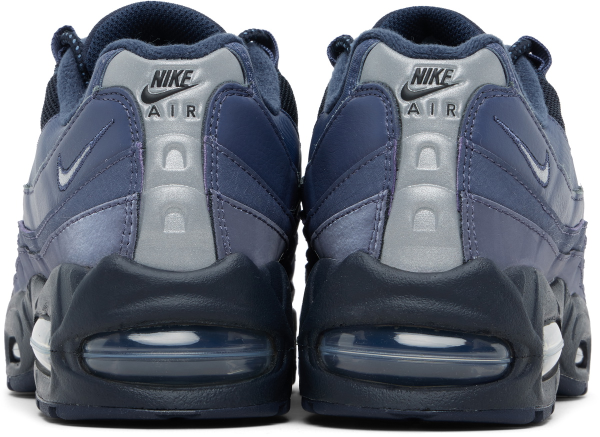 Nike Navy Air Max 95 Big Bubble Sneakers Nike