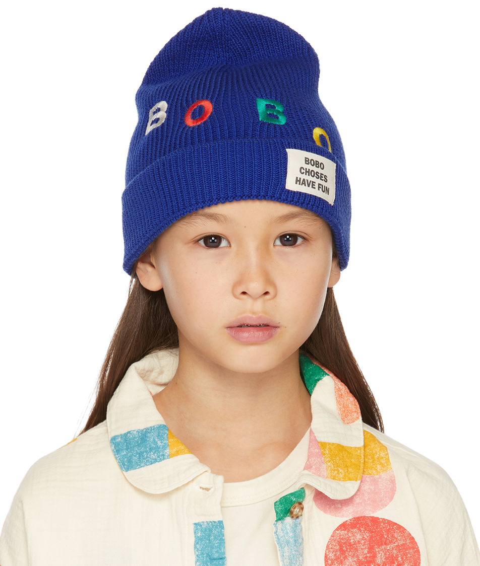 Bobo Choses Kids Blue 'Bobo' Beanie Bobo Choses