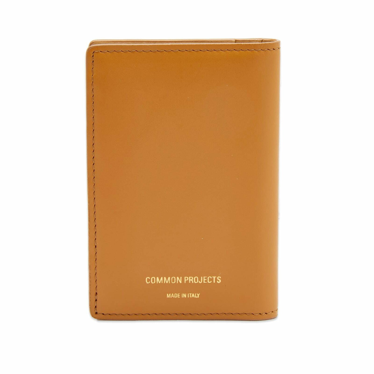 Common Projects Men's Folio Wallet in Tan Common Projects