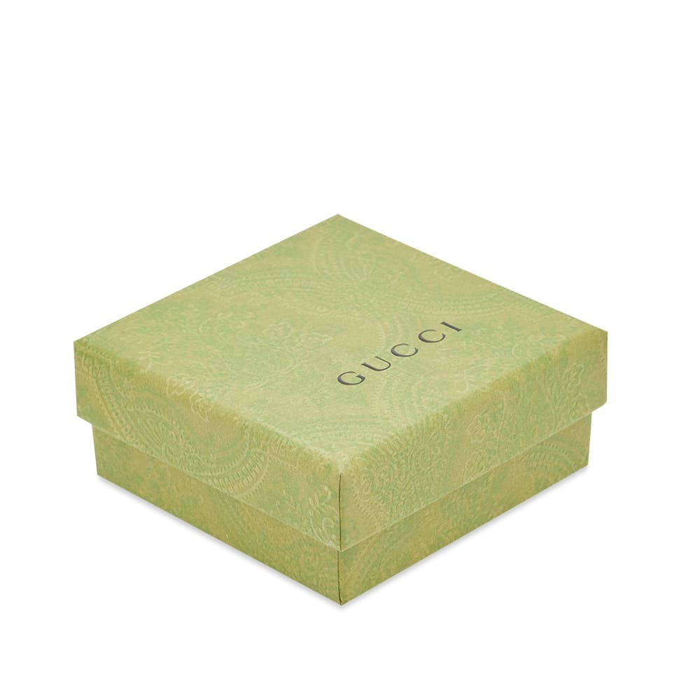 Gucci Women's Jewellery Floral Motif Ring in Silver Gucci