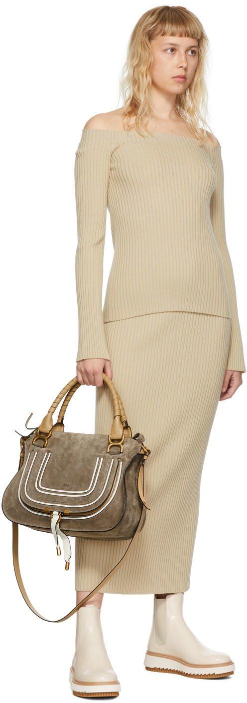 Chloé Beige Wool Sweater Chloe