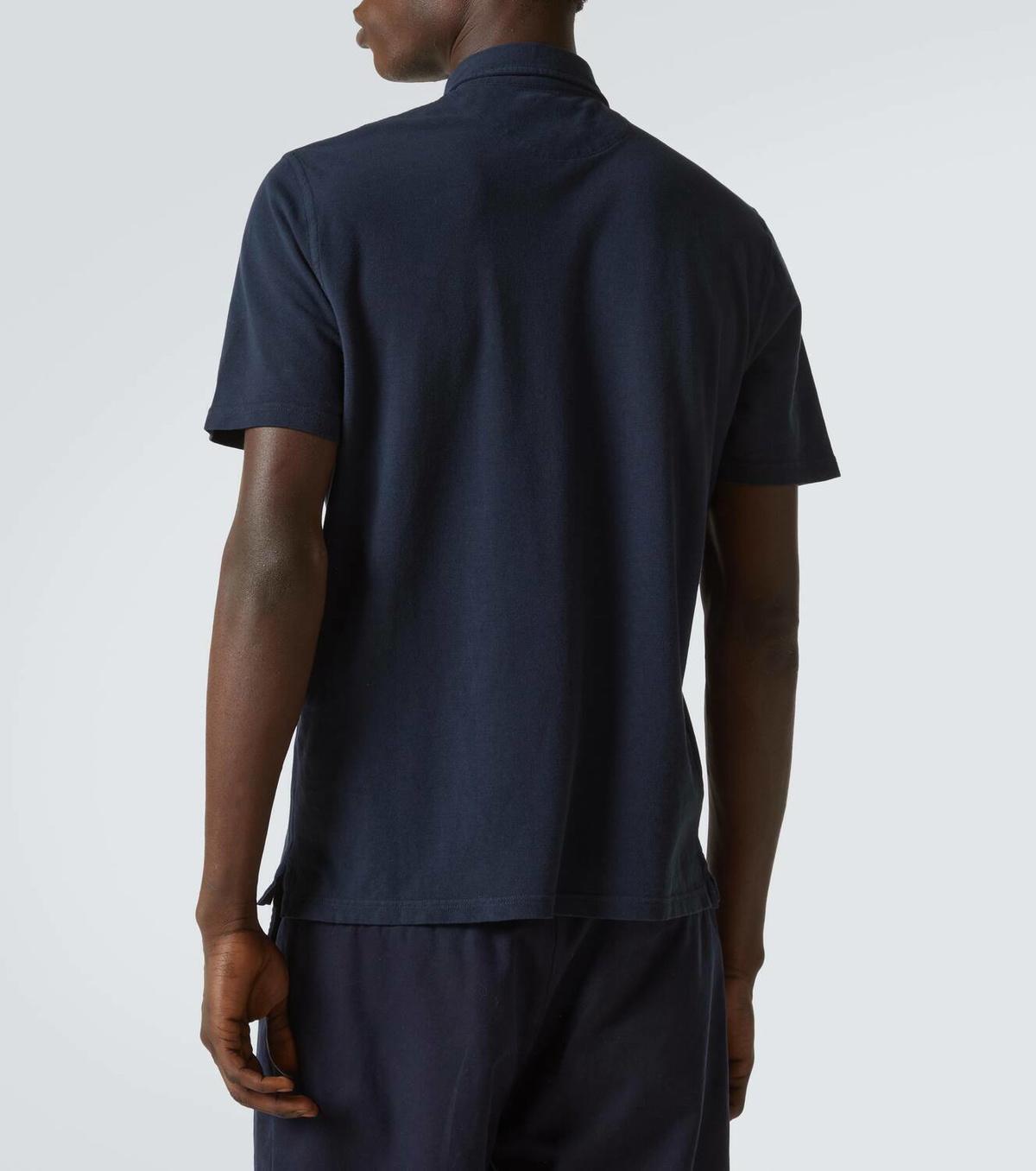 Fedeli Cotton piqué polo shirt Fedeli