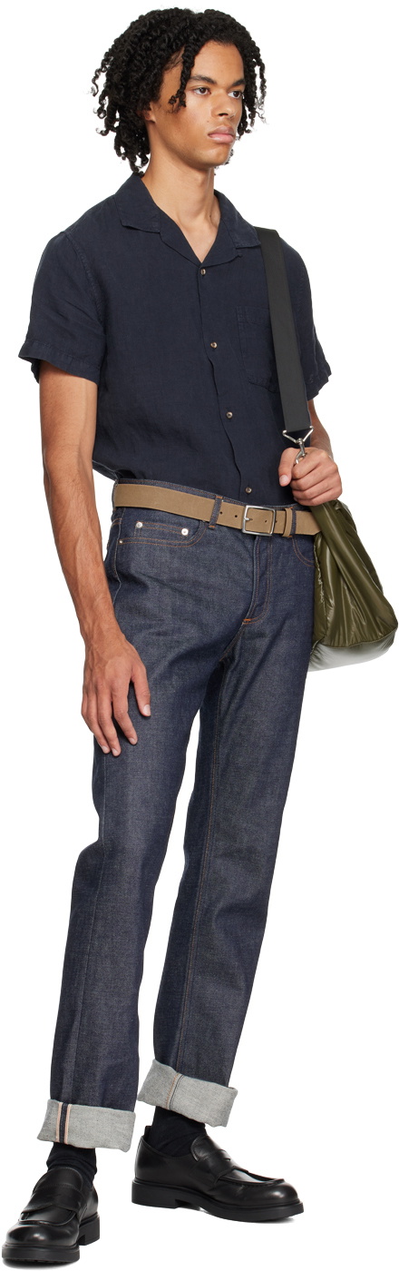 rag & bone Taupe Rugged Belt Rag and Bone