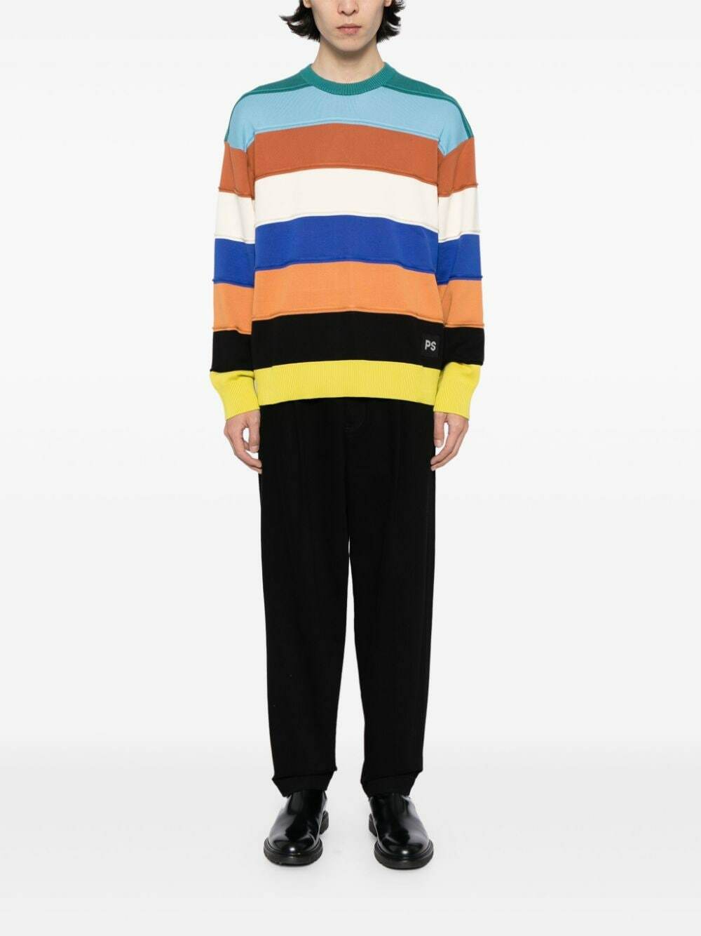 PS PAUL SMITH - Striped Crewneck Sweater PS by Paul Smith