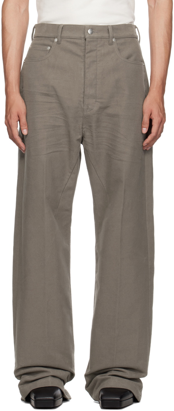 Rick Owens Gray Geth Jeans Rick Owens