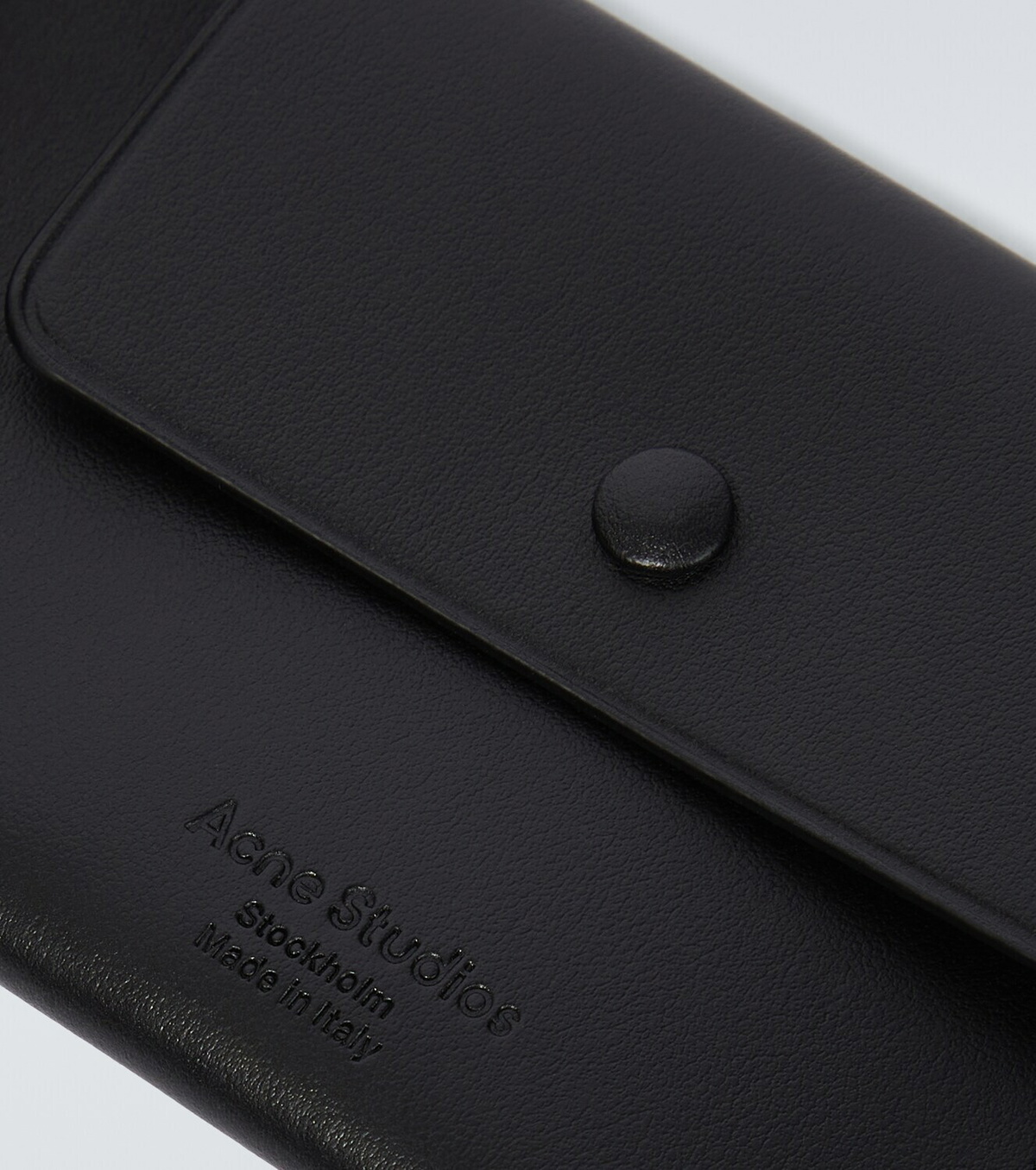Acne Studios Logo leather wallet Acne Studios