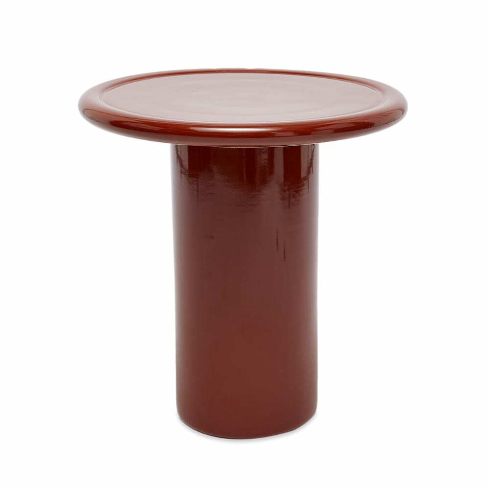 The Conran Shop Mag Round Side Table in Red 40Cm The Conran Shop