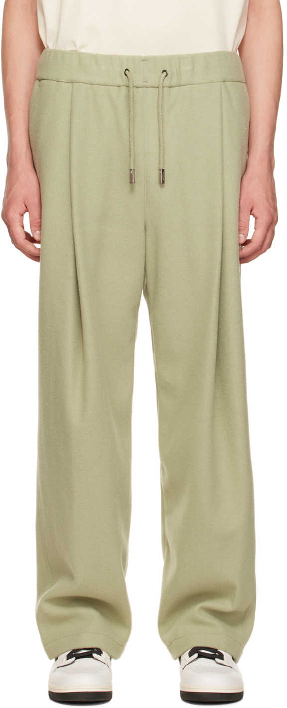 Wooyoungmi Green Drawstring Lounge Pants Wooyoungmi
