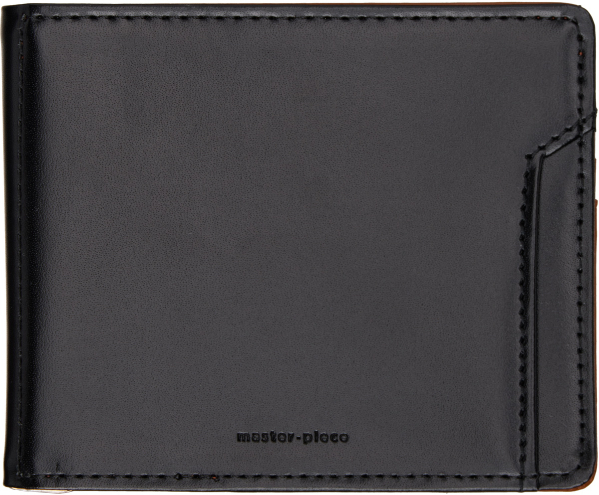master-piece Black Notch Money Clip Wallet Master-Piece Co