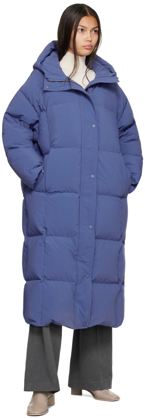 Stand Studio Blue Nylah Jacket Stand Studio