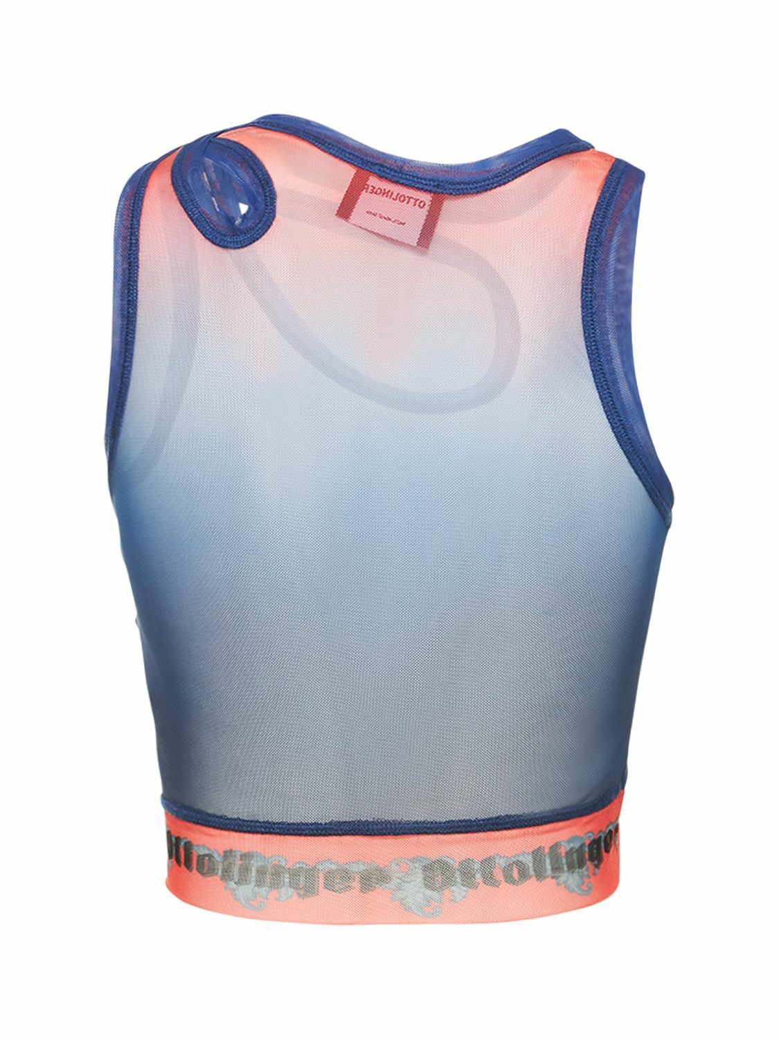 OTTOLINGER - Gradient Sheer Stretch Mesh Bra Top Ottolinger